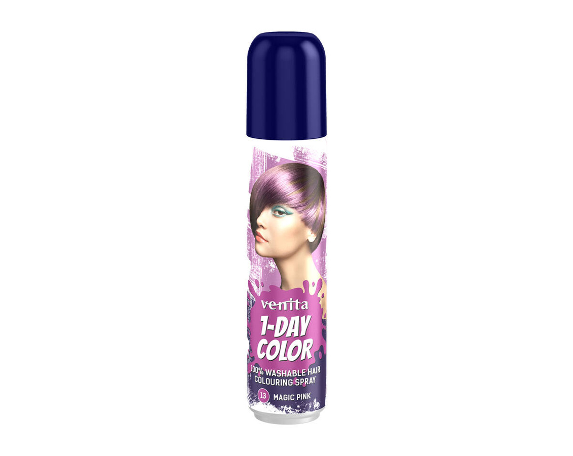 Venita 1-Day Color Spray koloryzujący do włosów 13 Magic Pink 50ml ...