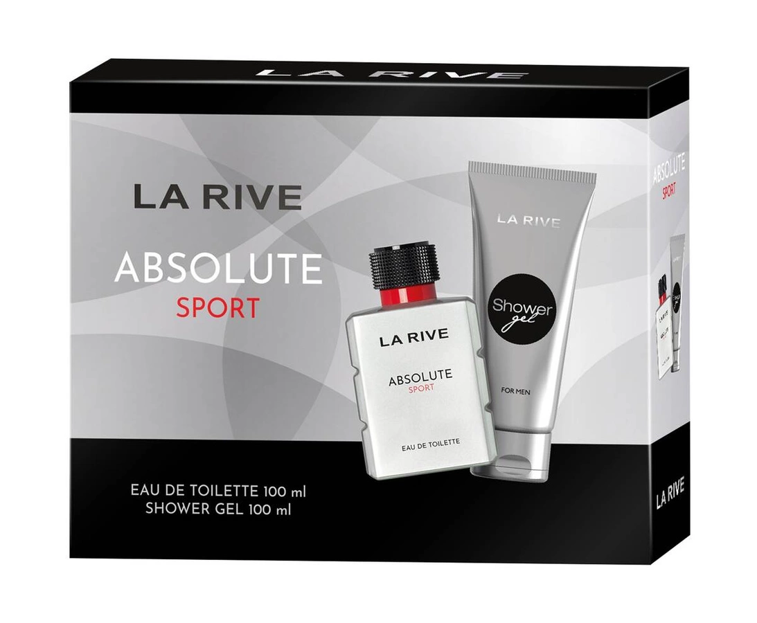 LA RIVE Man Zestaw prezentowy Absolute Sport (woda toaletowa 100 ml ...