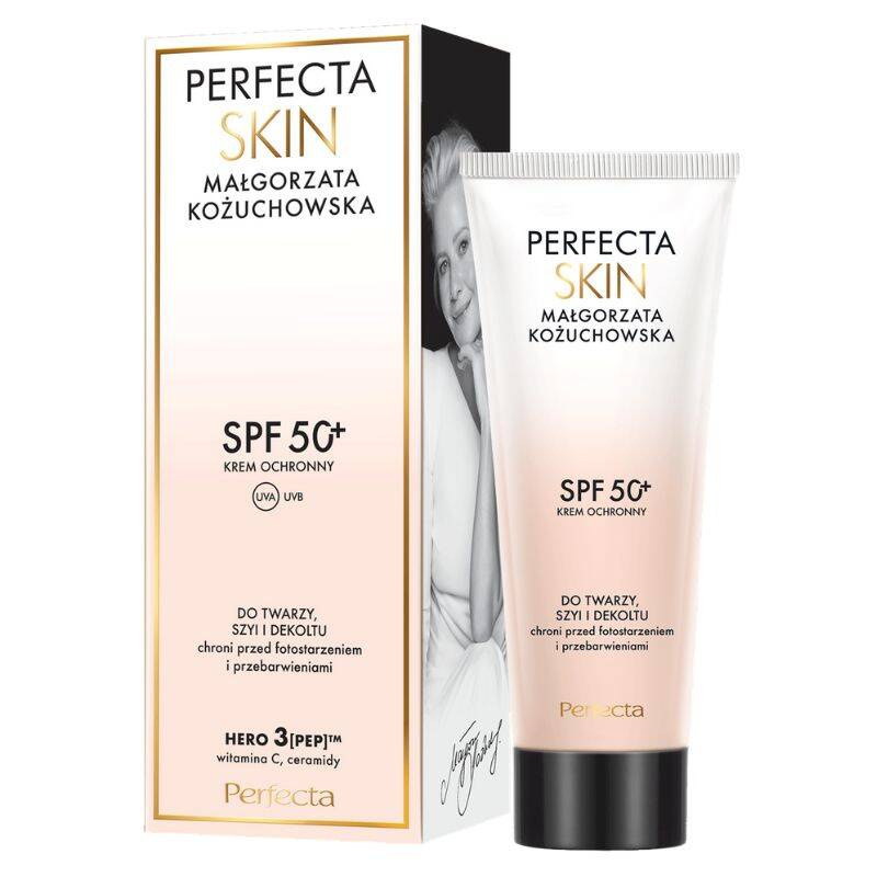 Perfecta Skin by Małgorzata Kożuchowska Krem SPF 50 40 ml | StrefaUrody.pl