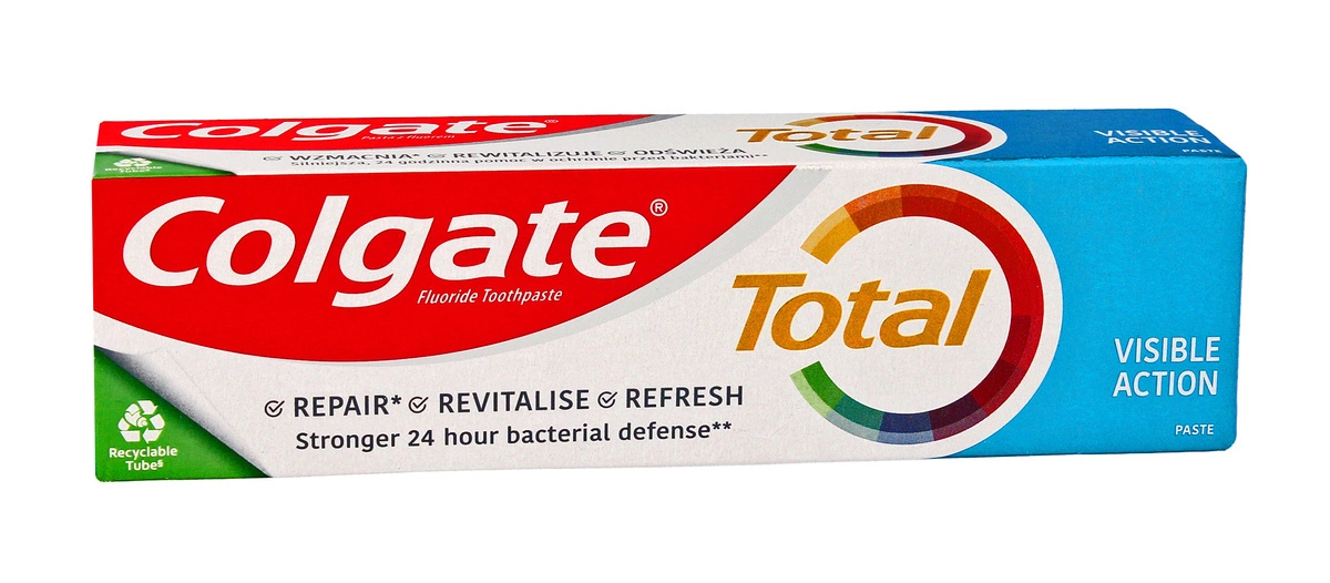 Colgate Pasta do zębów Total Visible Action 75ml | StrefaUrody.pl