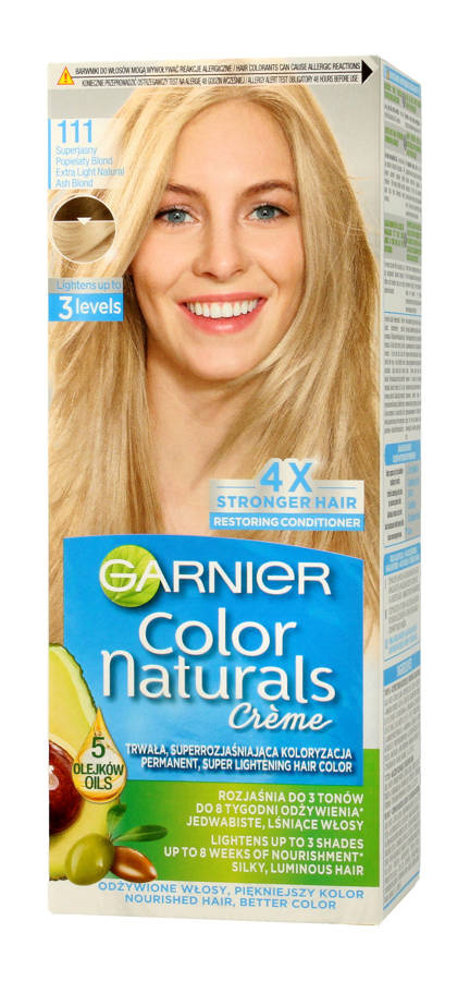 Garnier Color Naturals Farba do włosów 111 Superjasny Popielaty Blond ...