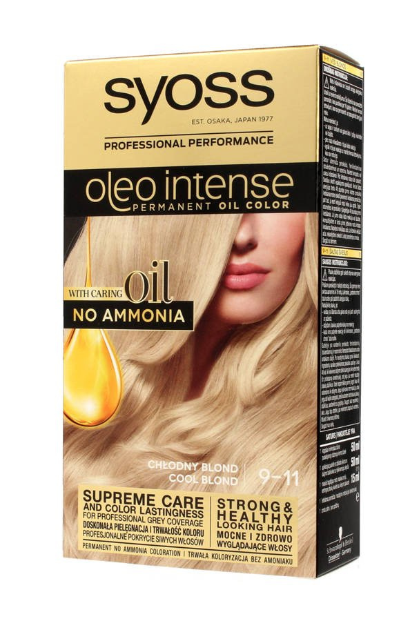 Schwarzkopf Syoss Farba do włosów Oleo intense nr 9-11 Chłodny Blond ...